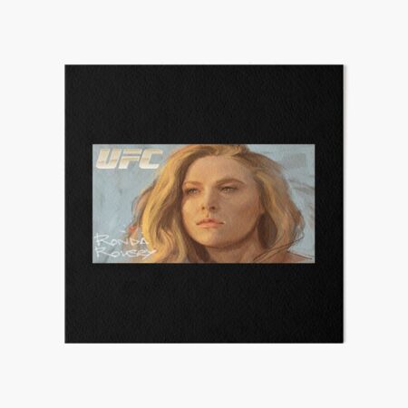 "Ronda Rousey" Art Board Print by DerekBrown1103 | Redbubble