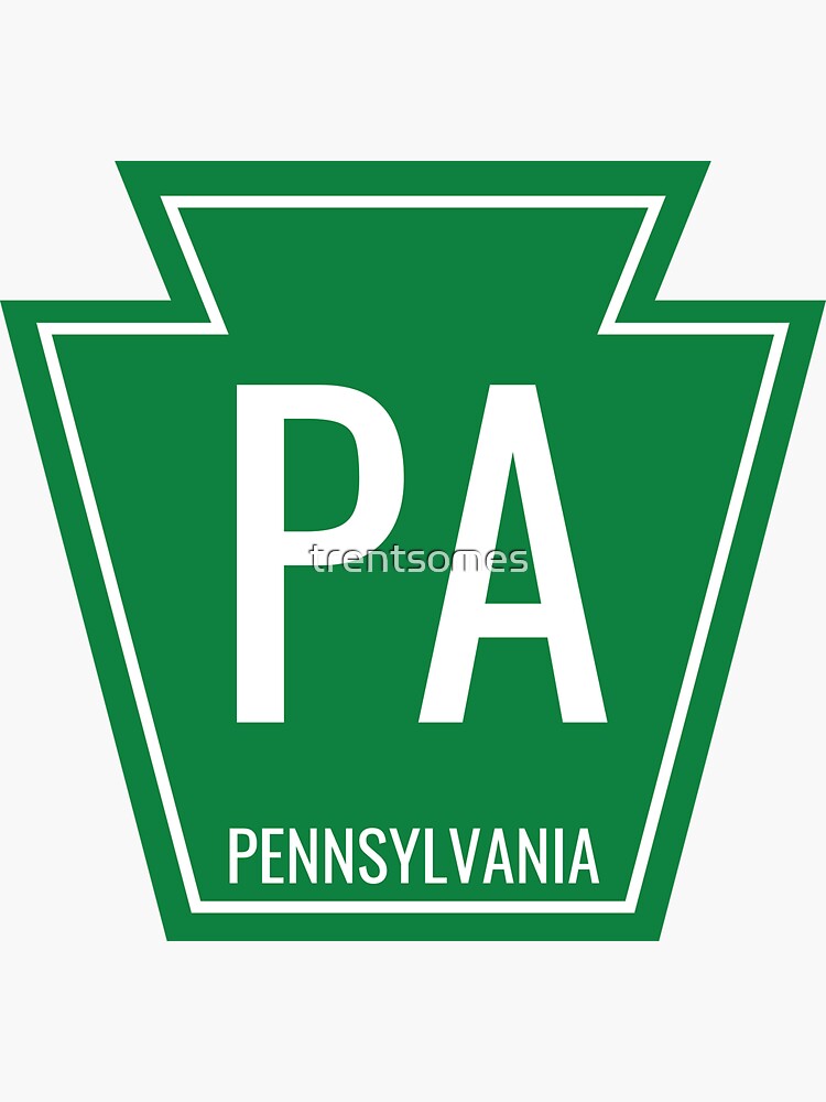 Pa Keystone Logo Pennsylvania Railroad Prr Rr Keystone Train Sign Logo