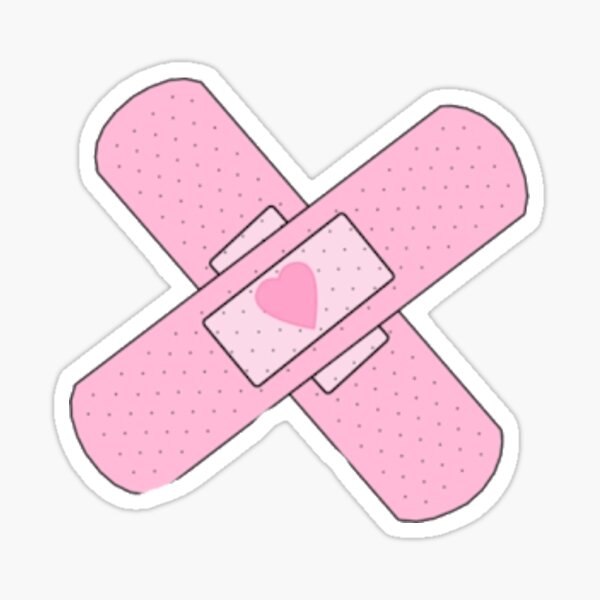 "Aesthetic plaster" Sticker by Starlikeyouself | Redbubble