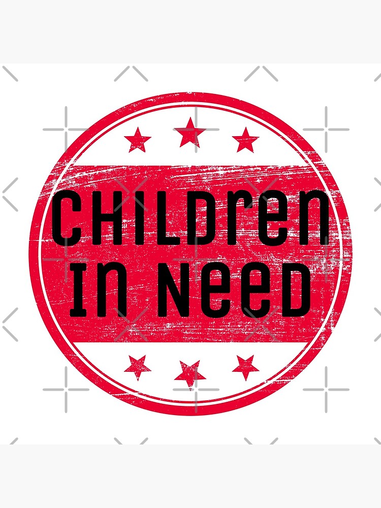 "Children In Need Logo" Art Print by Angees | Redbubble