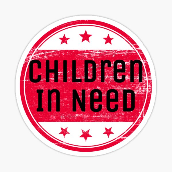 "Children In Need Logo" Sticker for Sale by Angees | Redbubble