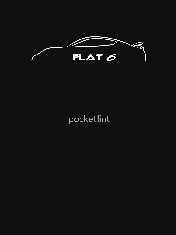 "Cayman GT4 Outline" T-shirt for Sale by pocketlint | Redbubble ...