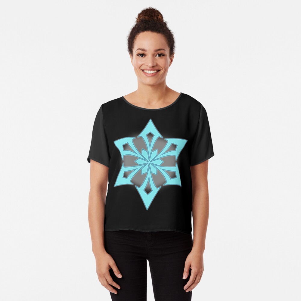 "Genshin Impact - Cryo Element Vision Symbol" iPad Case & Skin for Sale ...