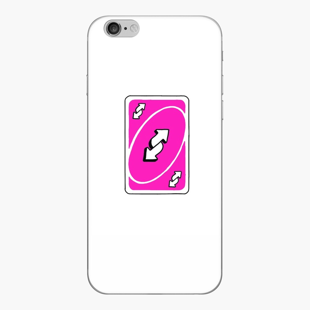 Hot Pink Reverse Card Sticker For Sale By Cjs Sketches Redbubble