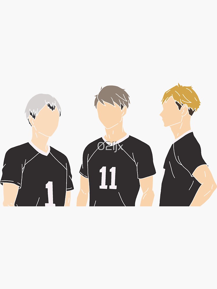 "Inarizaki Main 3 | Haikyuu!! | " Sticker by 02ljx | Redbubble