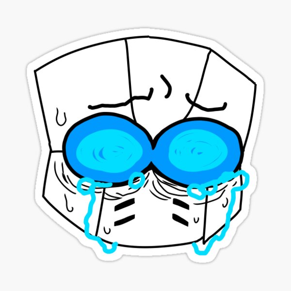 "oh nooo" Sticker for Sale by Draikinator | Redbubble