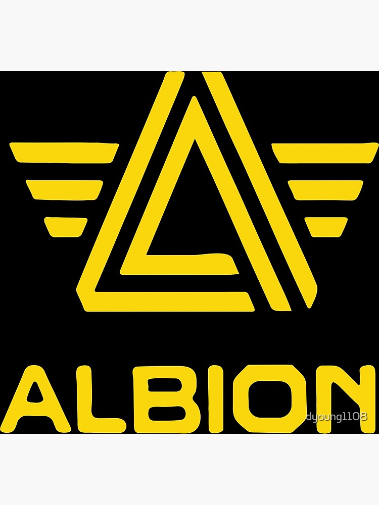"Albion Flag Logo" Art Print by dyoung1108 | Redbubble