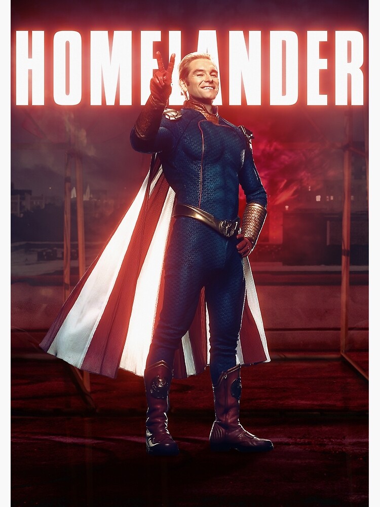 "HOMELANDER" Poster for Sale by arjunoffl | Redbubble