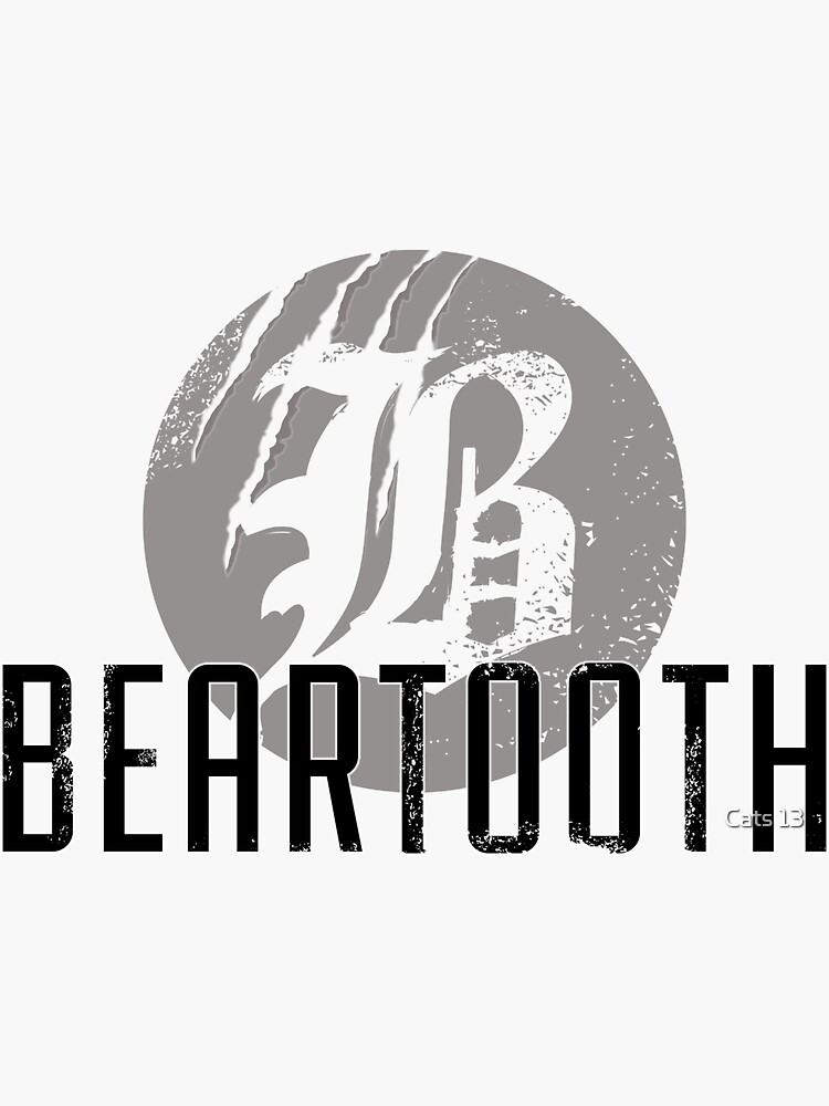 "Beartooth Logo" Sticker by PurpleMare | Redbubble