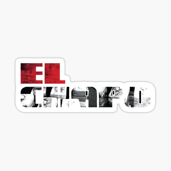 "el chapo " Sticker for Sale by Nuijten | Redbubble