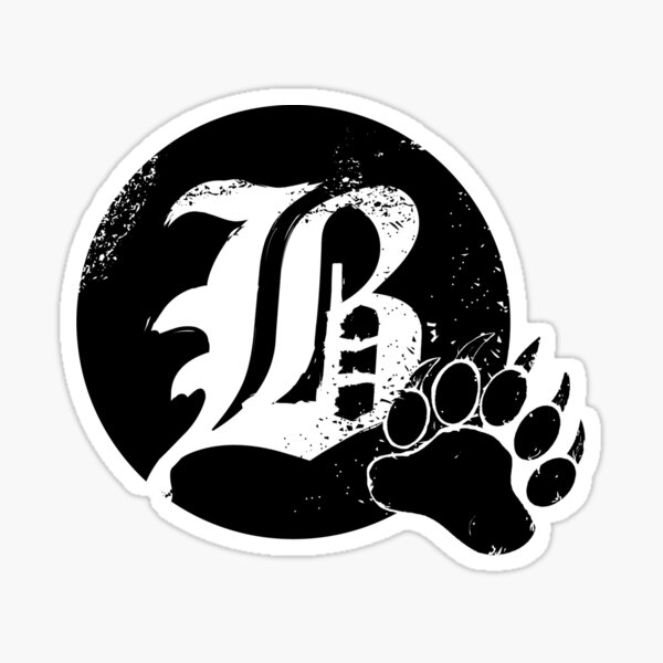 "Beartooth Paw" Sticker by PurpleMare | Redbubble