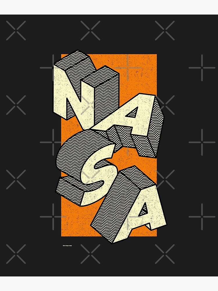 "NASA Block Letter " Photographic Print by JohnnyTaco | Redbubble