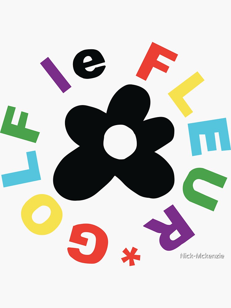 "Golf Le Fleur" Sticker by Nick-Mckenzie | Redbubble