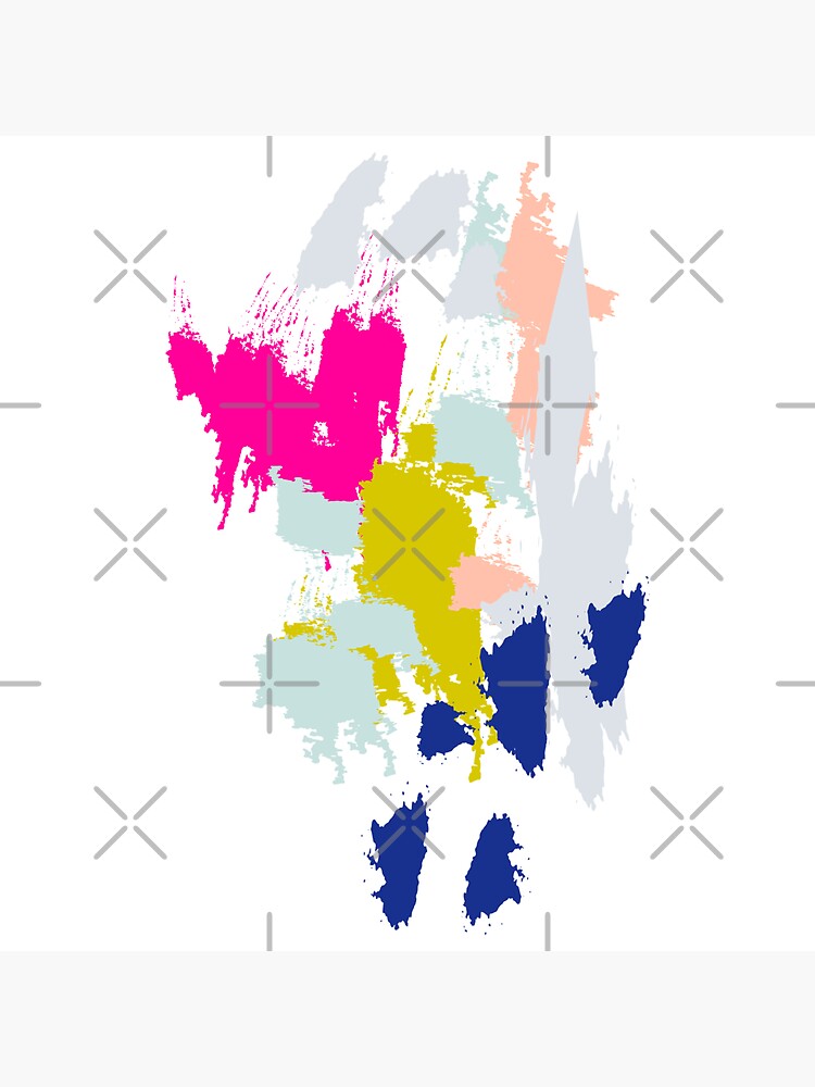 "Acrylic paint brush strokes." Sticker by yopixart | Redbubble