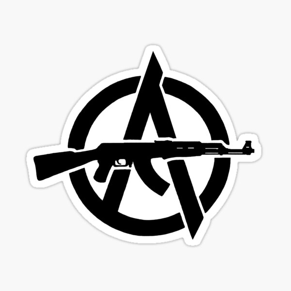 "Insurrectionary Anarchism (black)" Sticker for Sale by Tobias Kane ...