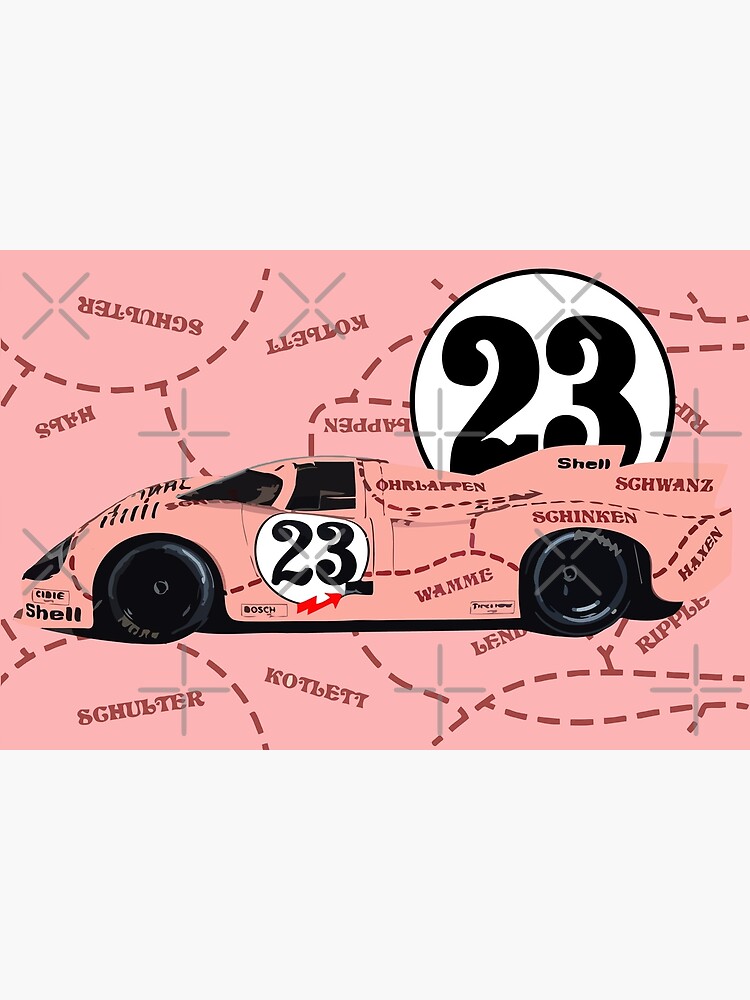 "917 Pink Pig #23" Poster for Sale by Speedbirddesign | Redbubble
