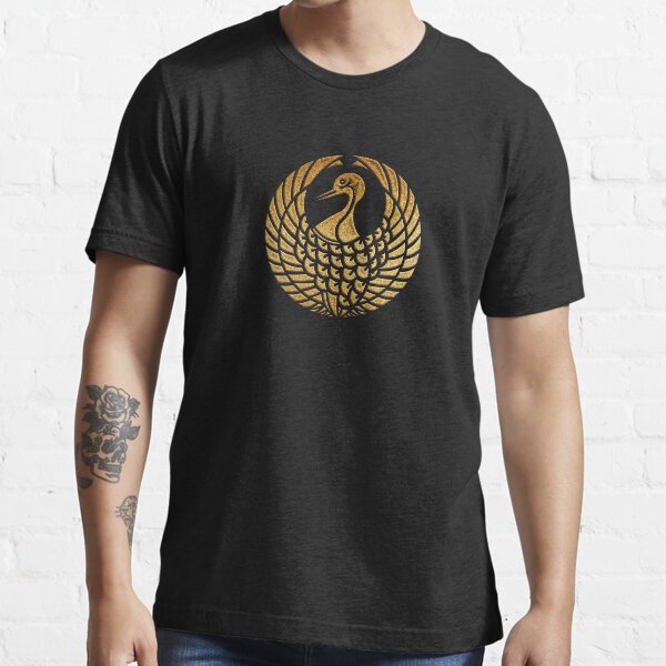 "Tsuru no Maru Kamon in Gold Seal " T-shirt for Sale by Takeda-art ...