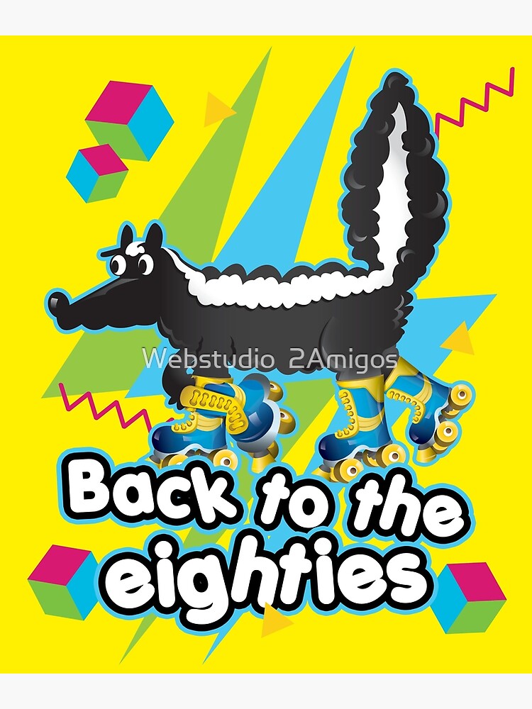 "Back To The Eighties Rolling skating disco skunk from the 80's ...