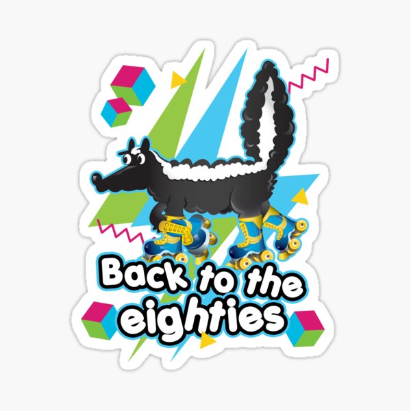 "Back To The Eighties Rolling skating disco skunk from the 80's ...