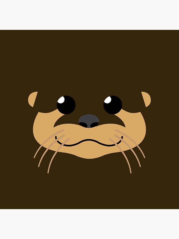 "Otter block" Sticker by TheBearAndOtter | Redbubble