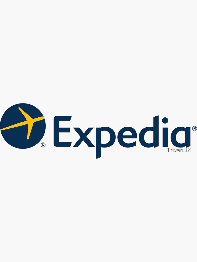 "Expedia Travel Original Logo " Sticker for Sale by TrivanUK | Redbubble