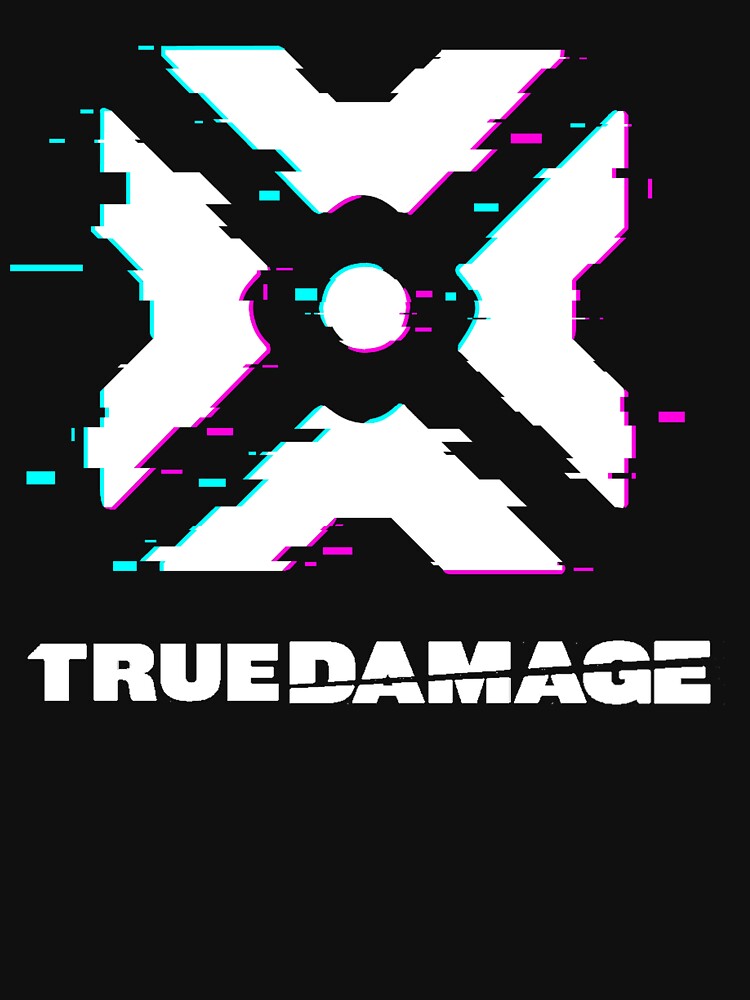 "True Damage Logo" T-shirt by HGeek2 | Redbubble