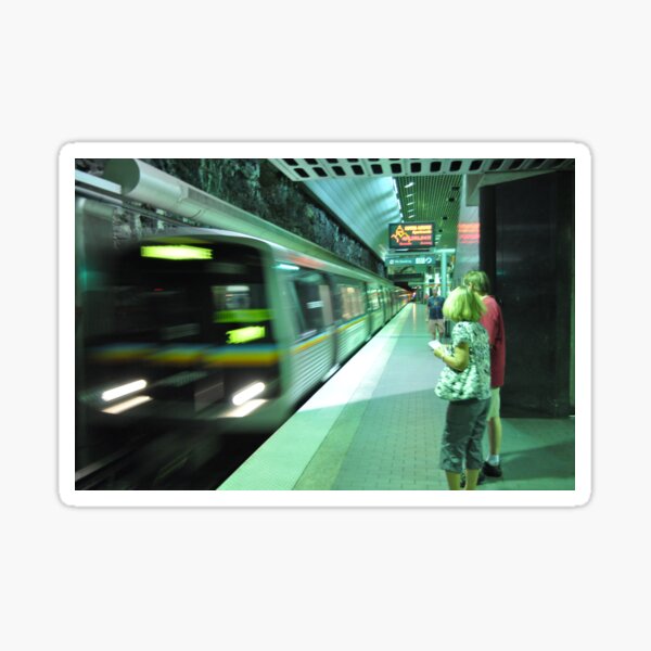 "ATL SUBWAY" Sticker for Sale by CEccleston | Redbubble