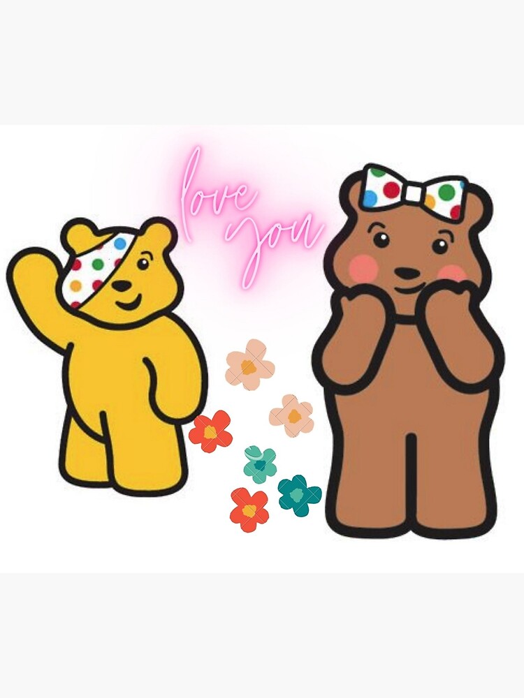 "Pudsey bear" Poster for Sale by amng | Redbubble