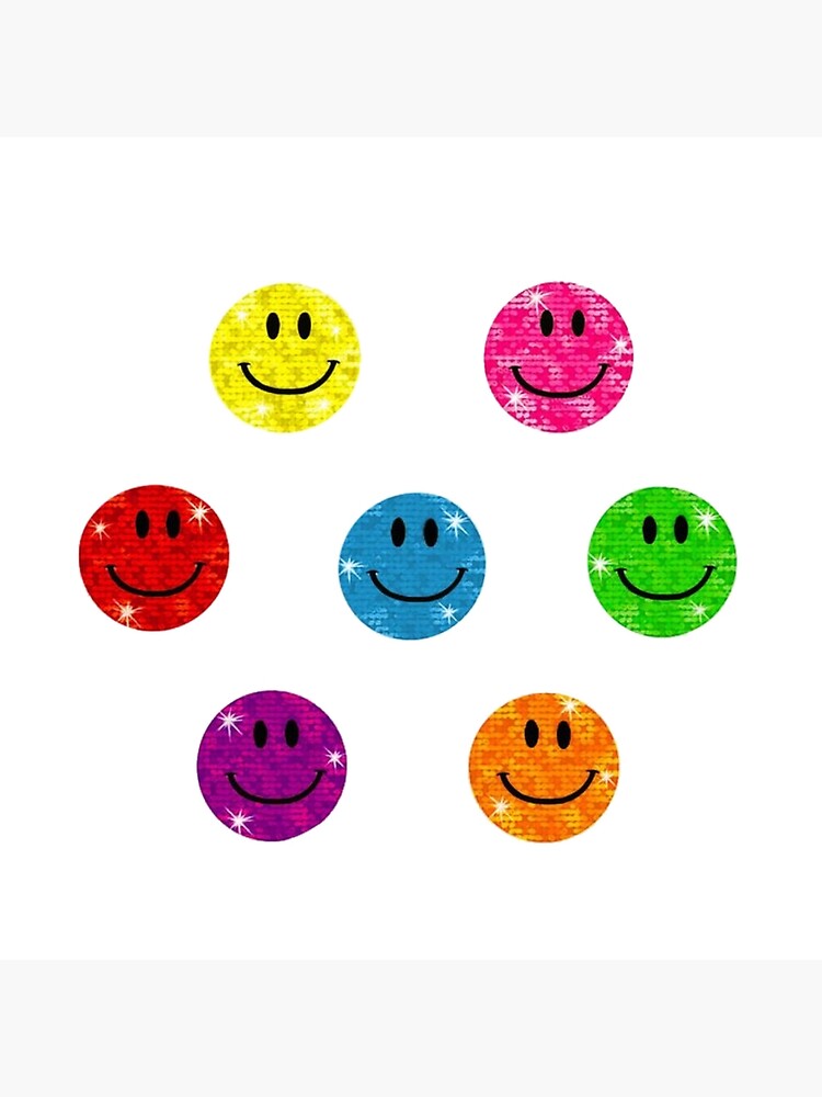 "Y2K smiley pack" Photographic Print by lottedesigns | Redbubble