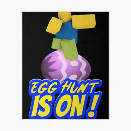 "Roblox Dabbing Easter Noob Egg Hunt Is On! Gaming" Art Board Print for ...