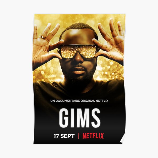 Posters sur le thème Maitre Gims | Redbubble
