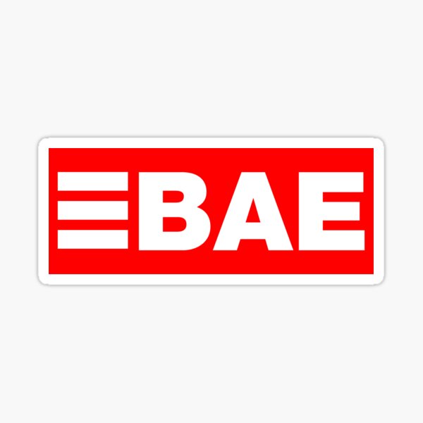 "BAE" Sticker by Fozy-Shop-Tees | Redbubble