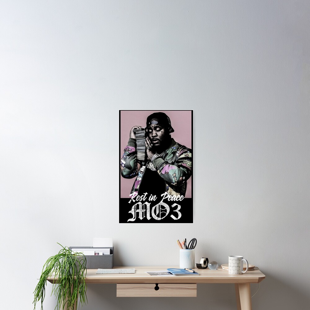 "RIP mo3" Poster for Sale by bobbittsonia | Redbubble