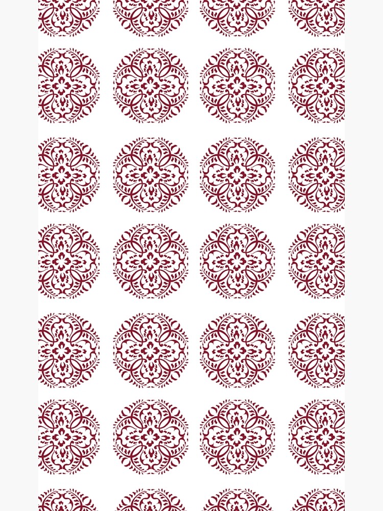"Simple red color pattern design" Poster by Rajzone | Redbubble