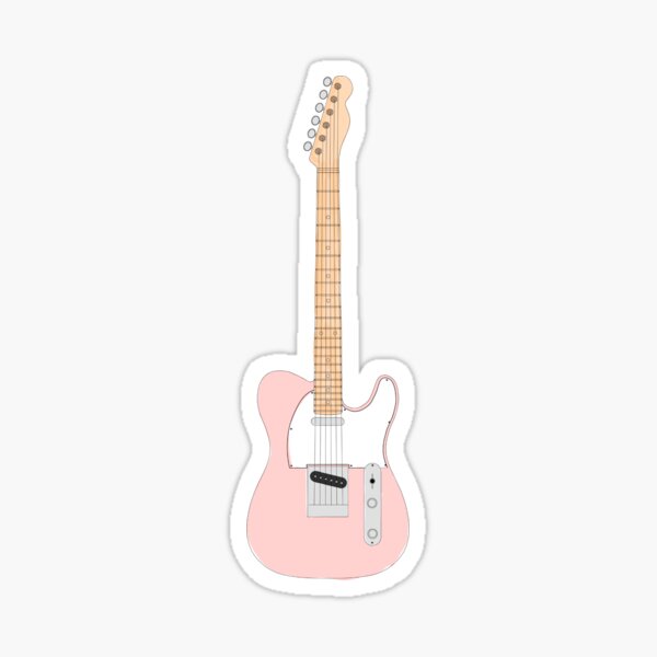 "Guitar telecaster" Sticker by trooper505 | Redbubble