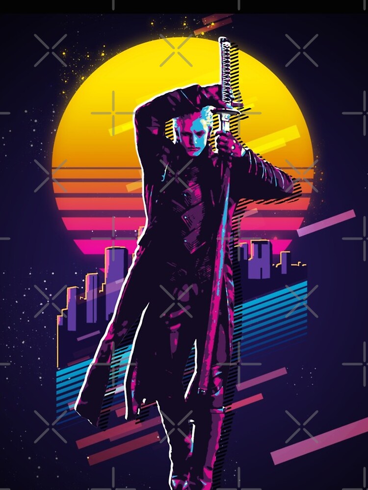 "Devil May Cry - Vergil (80s Retro)" iPhone Case for Sale by MyRetroArt ...