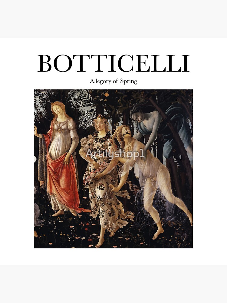 "Botticelli - Allegory of Spring" Sticker for Sale by Artilyshop1 ...