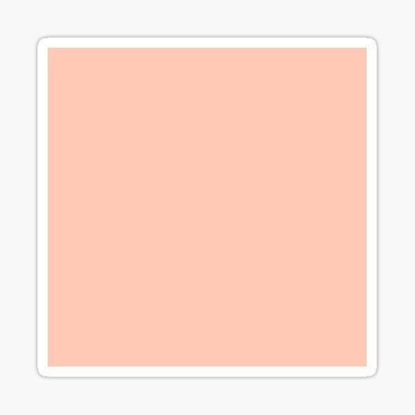 "Soft Blush Pink Light Peach" Sticker by koovox | Redbubble