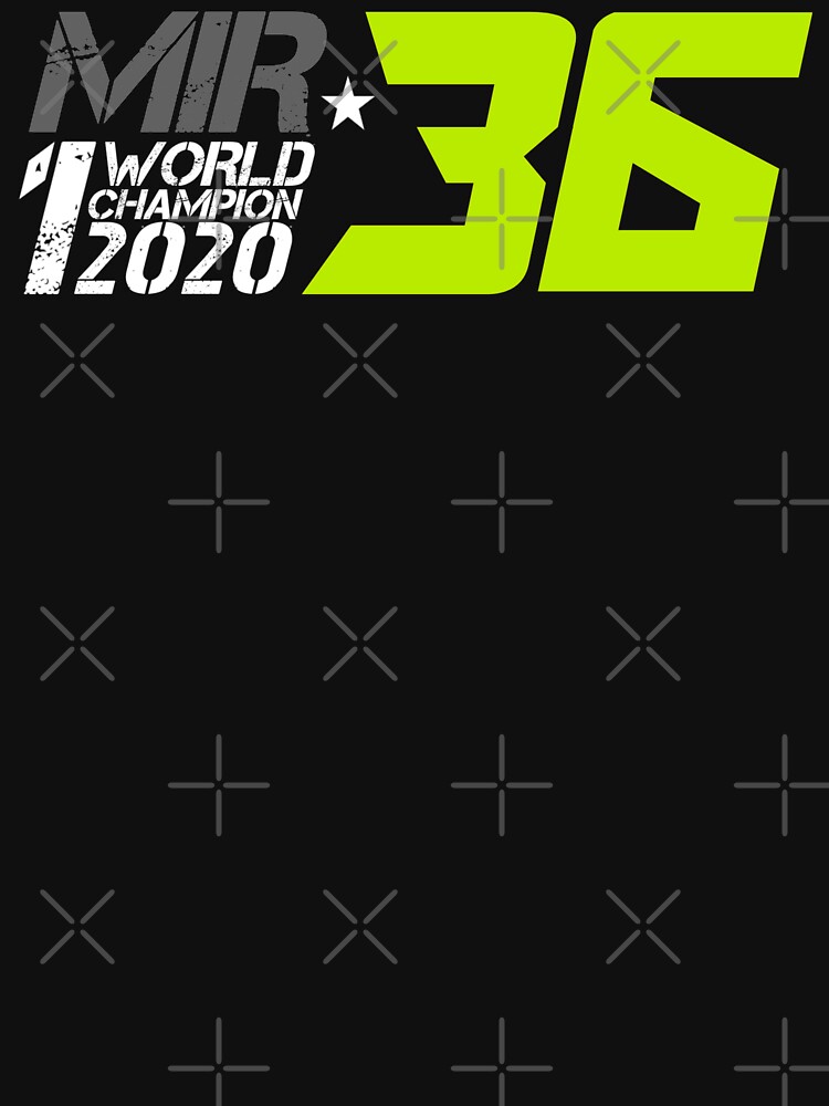 "Mir 36 world champion 2020" T-shirt for Sale by Ayyenkhusna ...