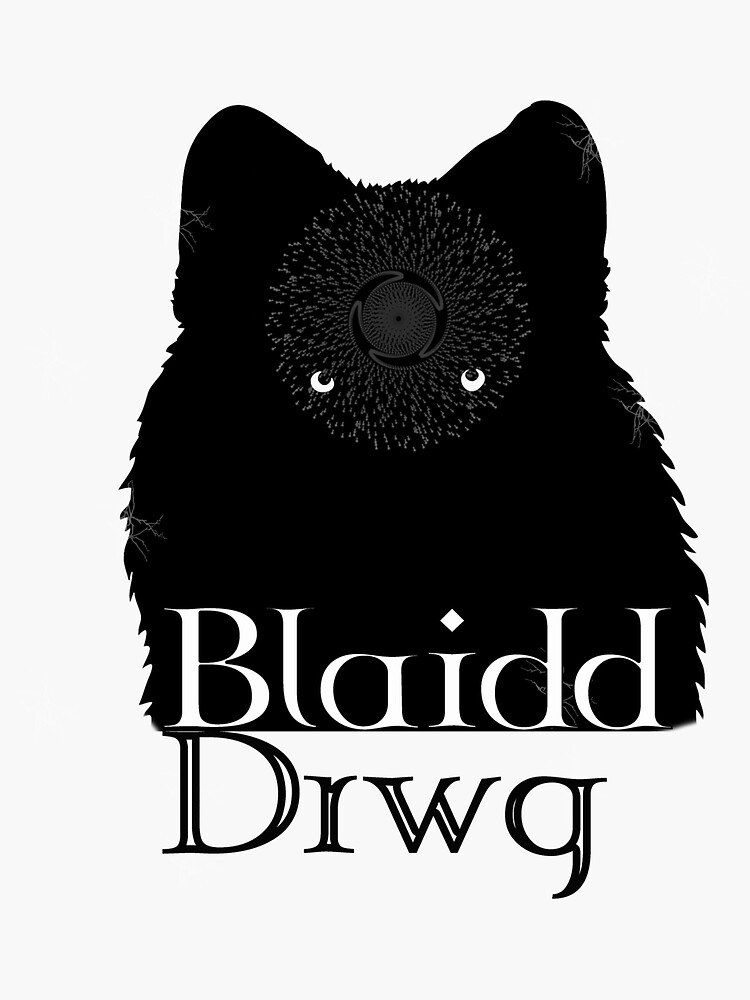 "Blaidd Drwg!" Sticker by Severedscissors | Redbubble