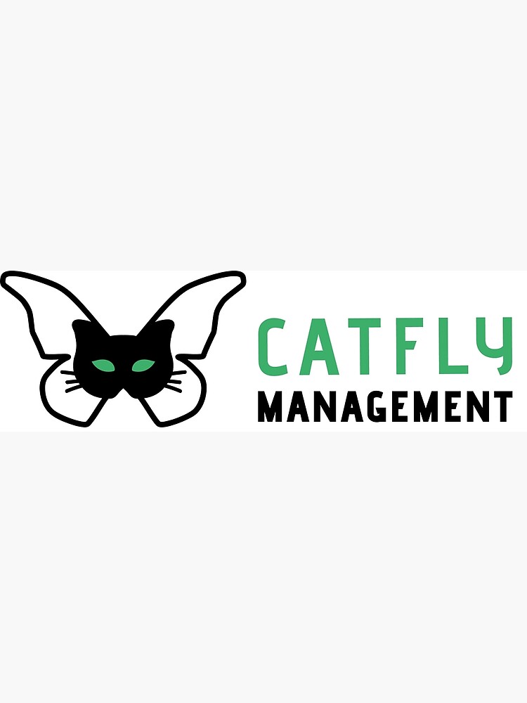 "Catfly logo" Poster for Sale by eli2011 | Redbubble