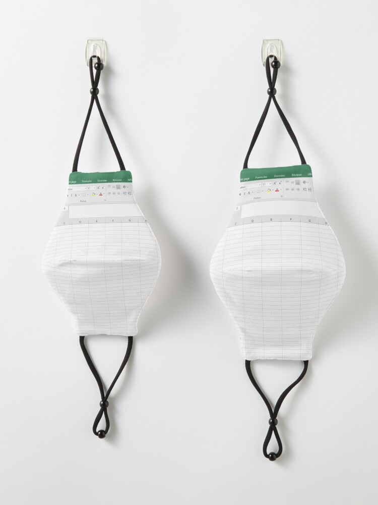  Excel Spreadsheet Mask For Sale By Ghjura Redbubble