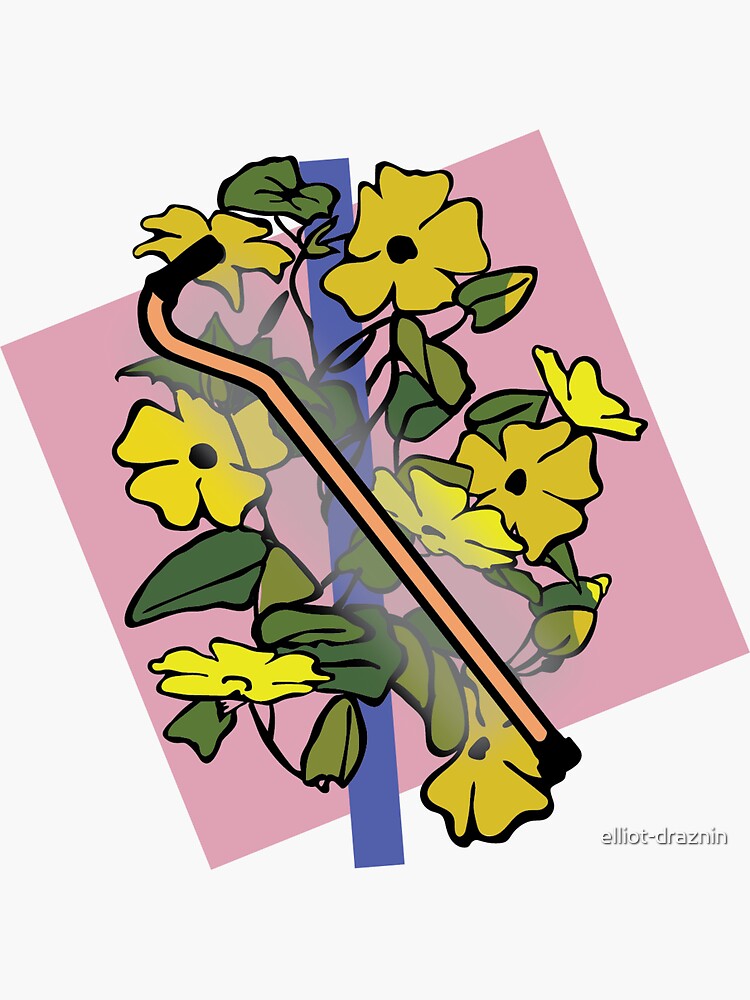 "Mobility Aid" Sticker for Sale by elliot-draznin | Redbubble