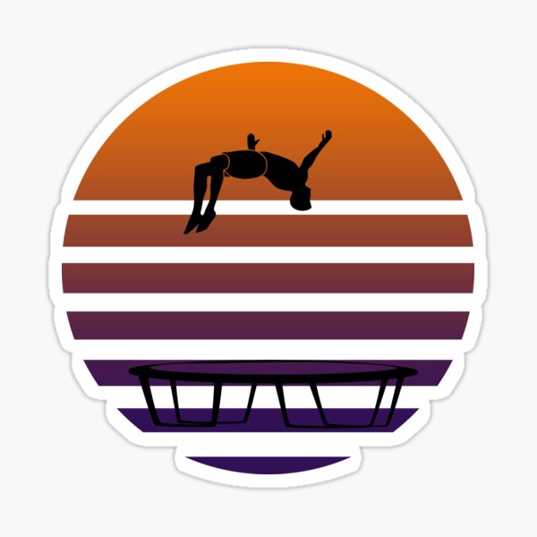 Trampoline Stickers | Redbubble