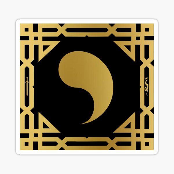 "Asha'man" Sticker by ARedRandBoy | Redbubble