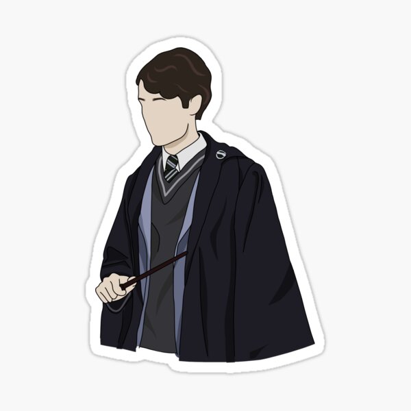 "Tom Riddle" Sticker for Sale by valevale10 | Redbubble