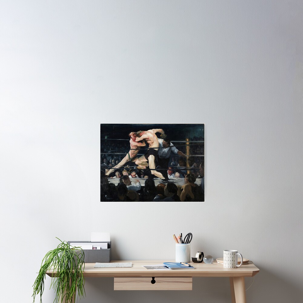 "George Bellows - Stag at Sharkey's (1909)" Poster for Sale by ...