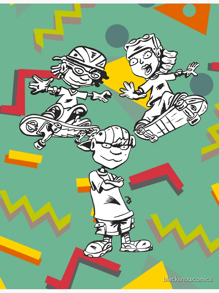 "Rocket Power" Sticker by blacksnowcomics | Redbubble