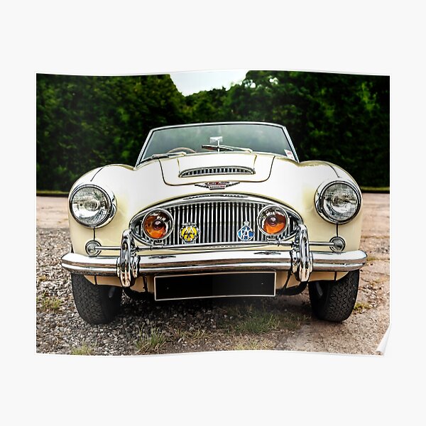 "Austin Healey 3000 MK11" Poster by mhfore | Redbubble