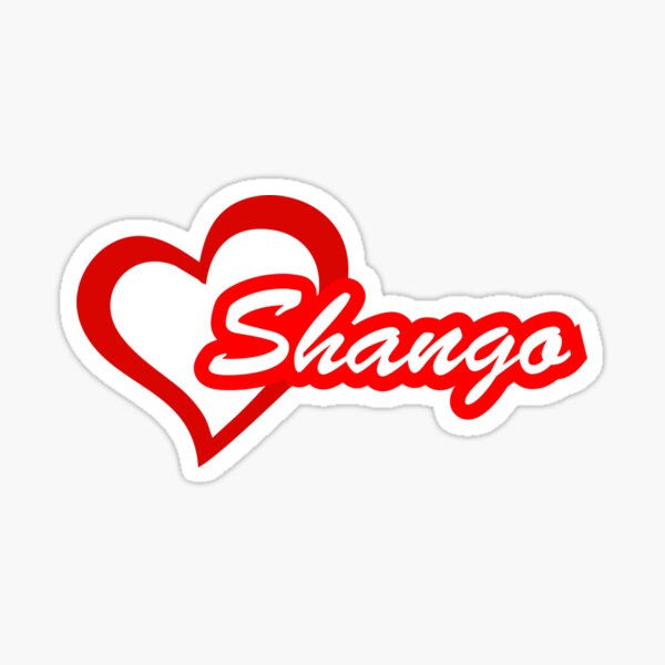 "Heart Shango" Sticker for Sale by Korvus78 | Redbubble